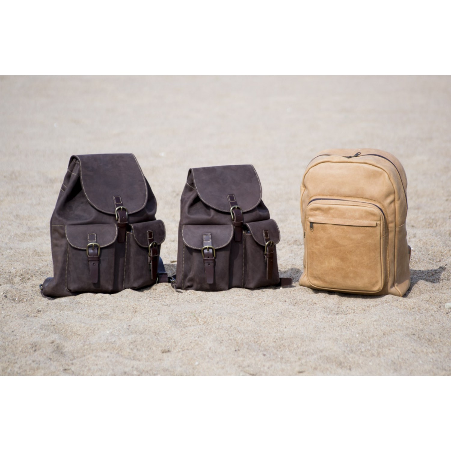 SAC A DOS CUIR & TERRE | made in France